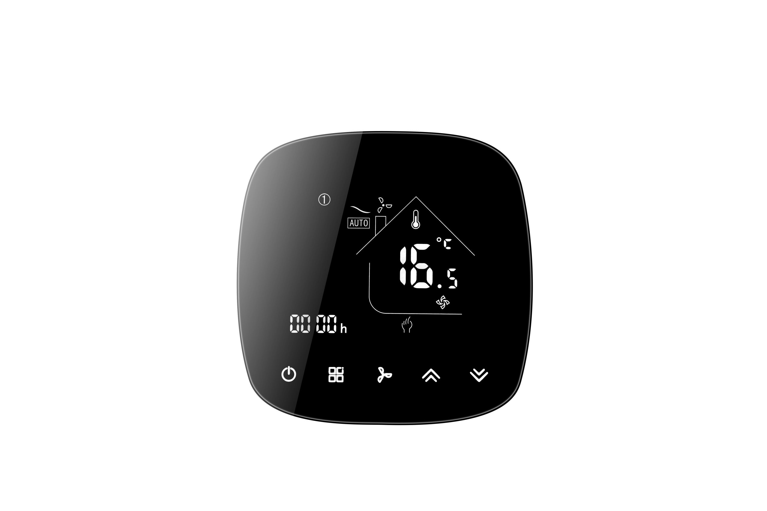 Klima Smart Thermostat KL6100B - Round Corners - Smart Wi-Fi Thermostat ...